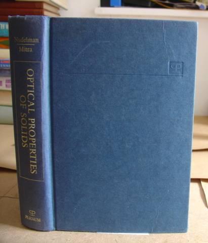 Optical Properties Of Solids by Nudelman, Sol & Mitra, S S [editors ...