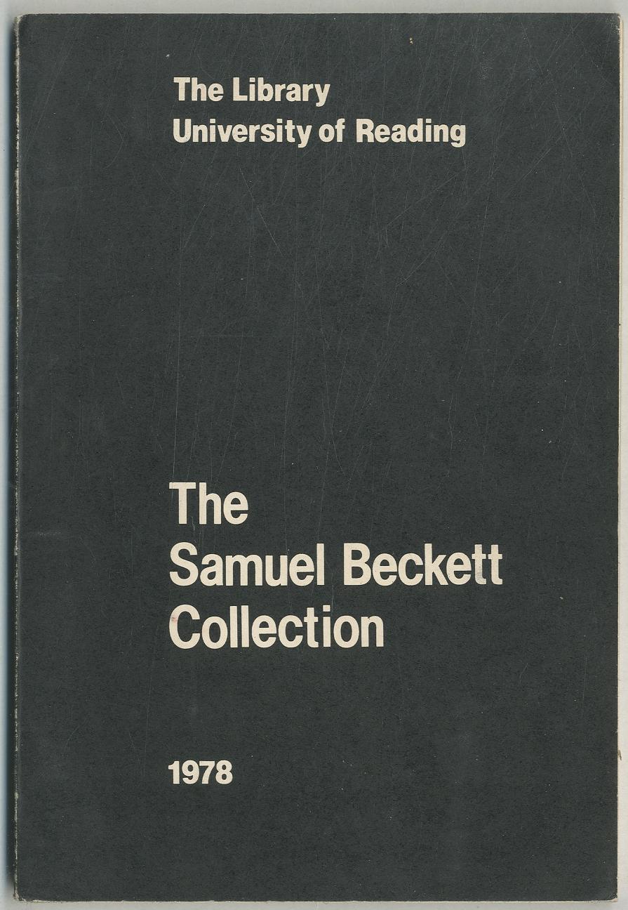The Samuel Beckett Collection: A Catalogue von (BECKETT, Samuel): Near ...