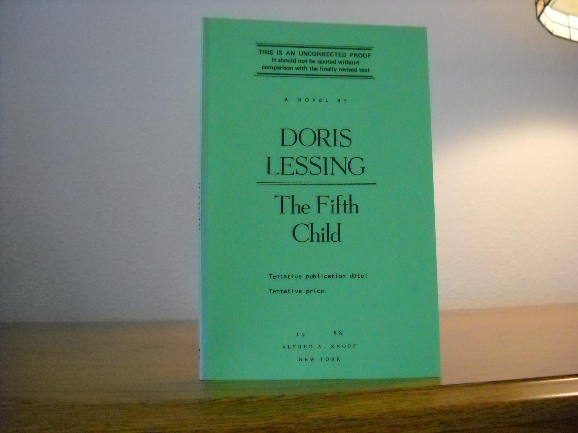 The Fifth Child by Lessing, Doris: (1988) First. | First Impressions