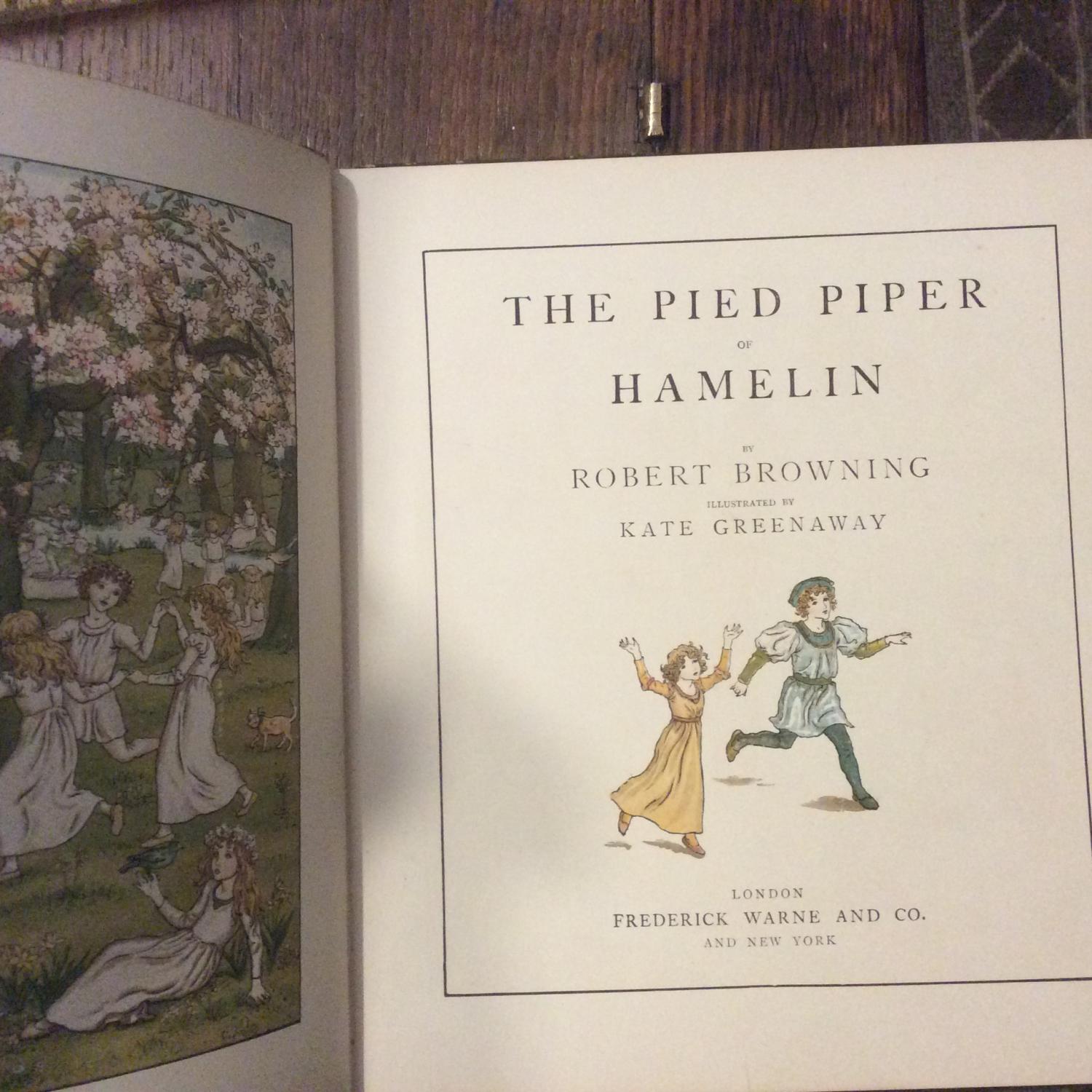 Pied Piper of Hamelin, The by Browning, Robert: Very Good Hardcover ...