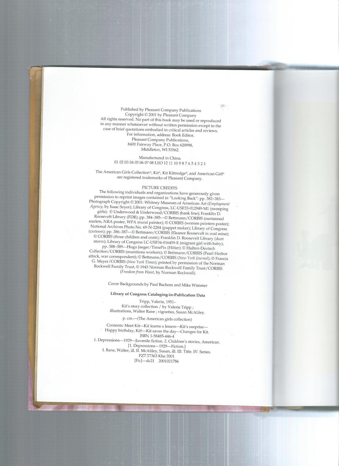 Kit's Story Collection by Tripp, Valerie / illust.by Walter Rane: Very ...