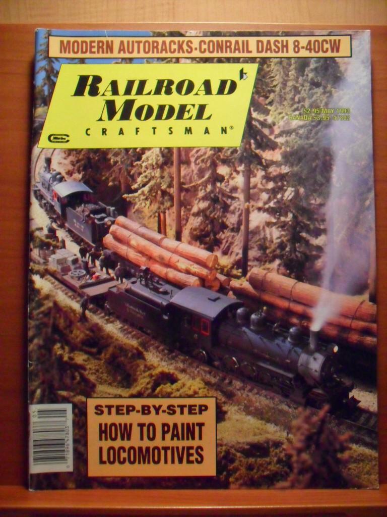 RAILROAD MODEL CRAFTSMAN, MAY 1993 by Carstens Publications: (1993 ...