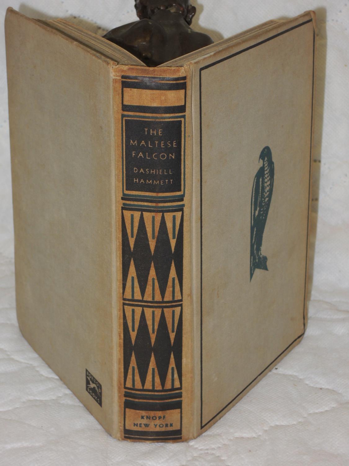 The Maltese Falcon FIRST by Hammett, Dashiell: FAIR. HARD BACK GREY ...