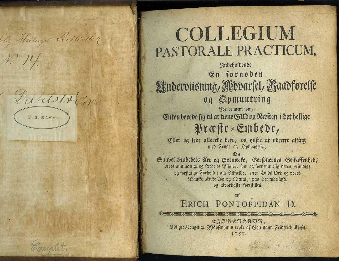 COLLEGIUM PRACTICUM, Indeholdende en fornoden Underviisning, Advarsel ...