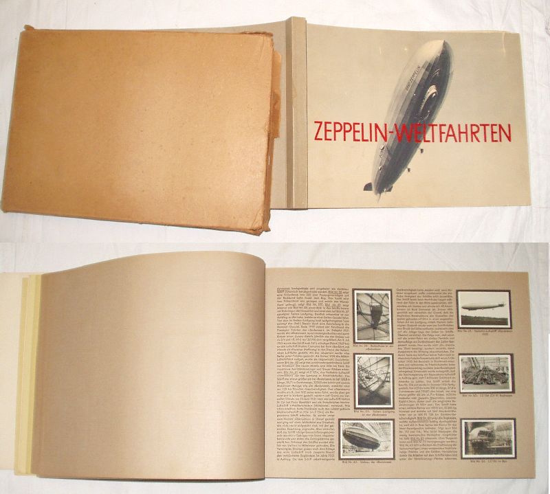 Zeppelin-Weltfahrten, Buch I von Lohse: Manuskript / Papierantiquität ...