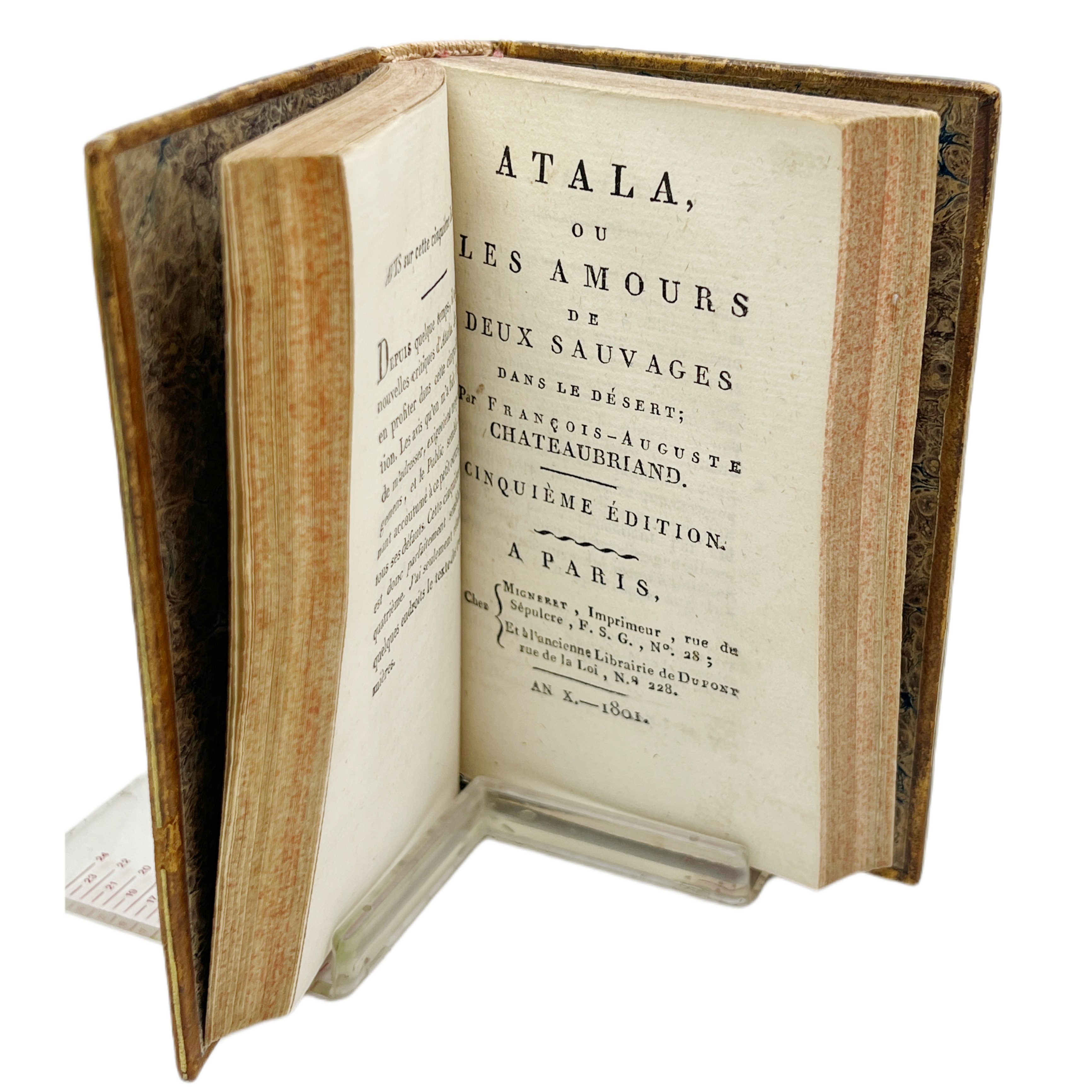 MADEMOISELLE DE CLERMONT NOUVELLE HISTORIQUE PAR MME. DE GENLIS / ATALA ...