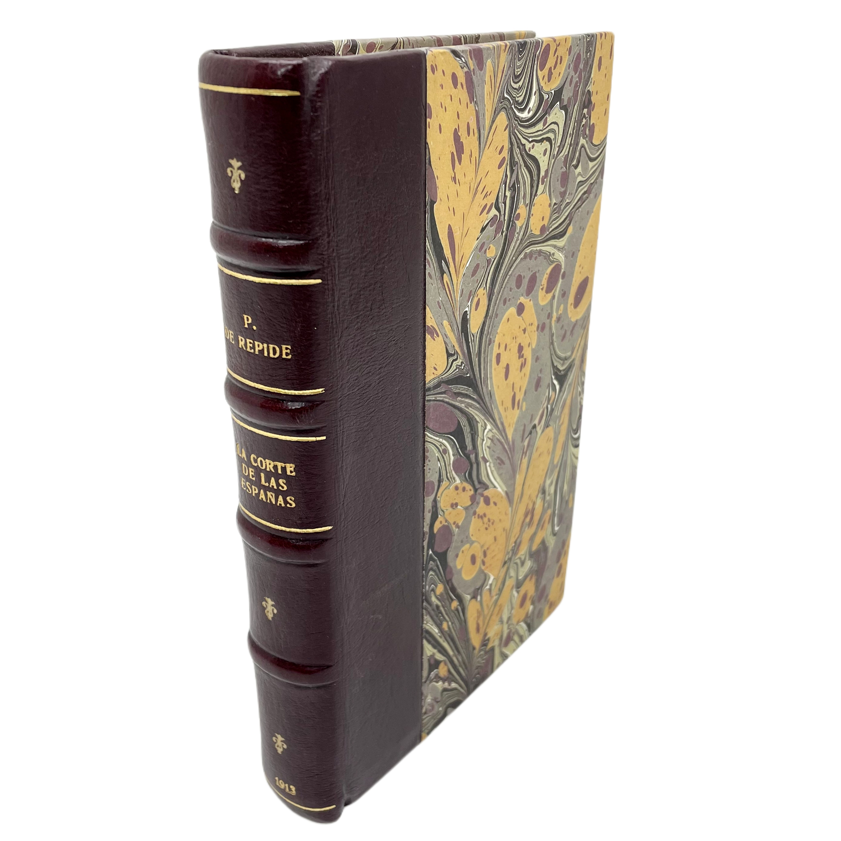 LA CORTE DE LAS ESPAÑAS by PEDRO DE REPIDE: Bien Encuadernación de tapa ...