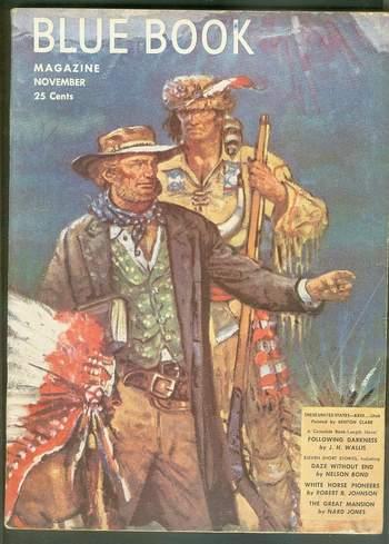 BLUE BOOK (Pulp MAGAZINE) November, 1948 >>> UTAH - This is the Place ...