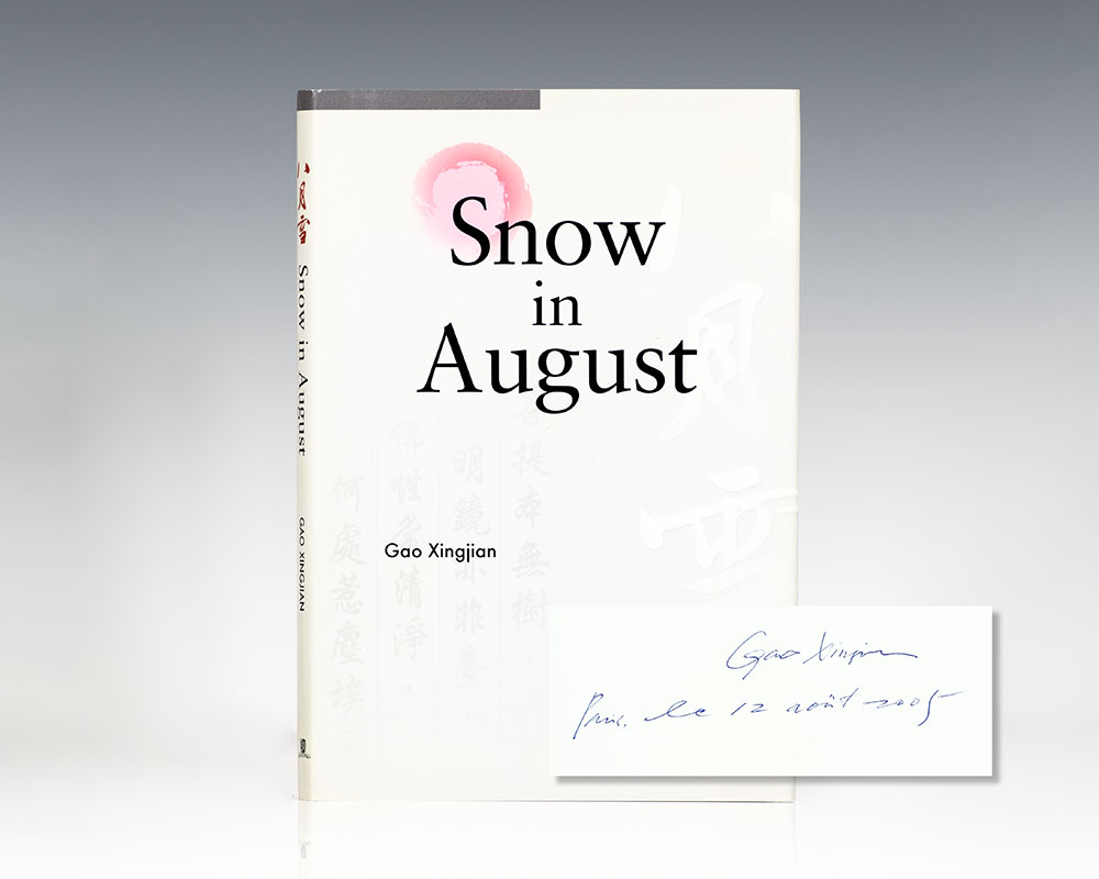 Snow in August. by Xingjian, Gao: (2003) Signed by Author(s) | Raptis ...