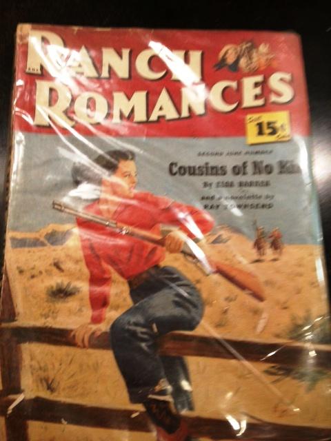 Range Romances June 24,1949 Stories include:Cousins of No Kin Elsa ...