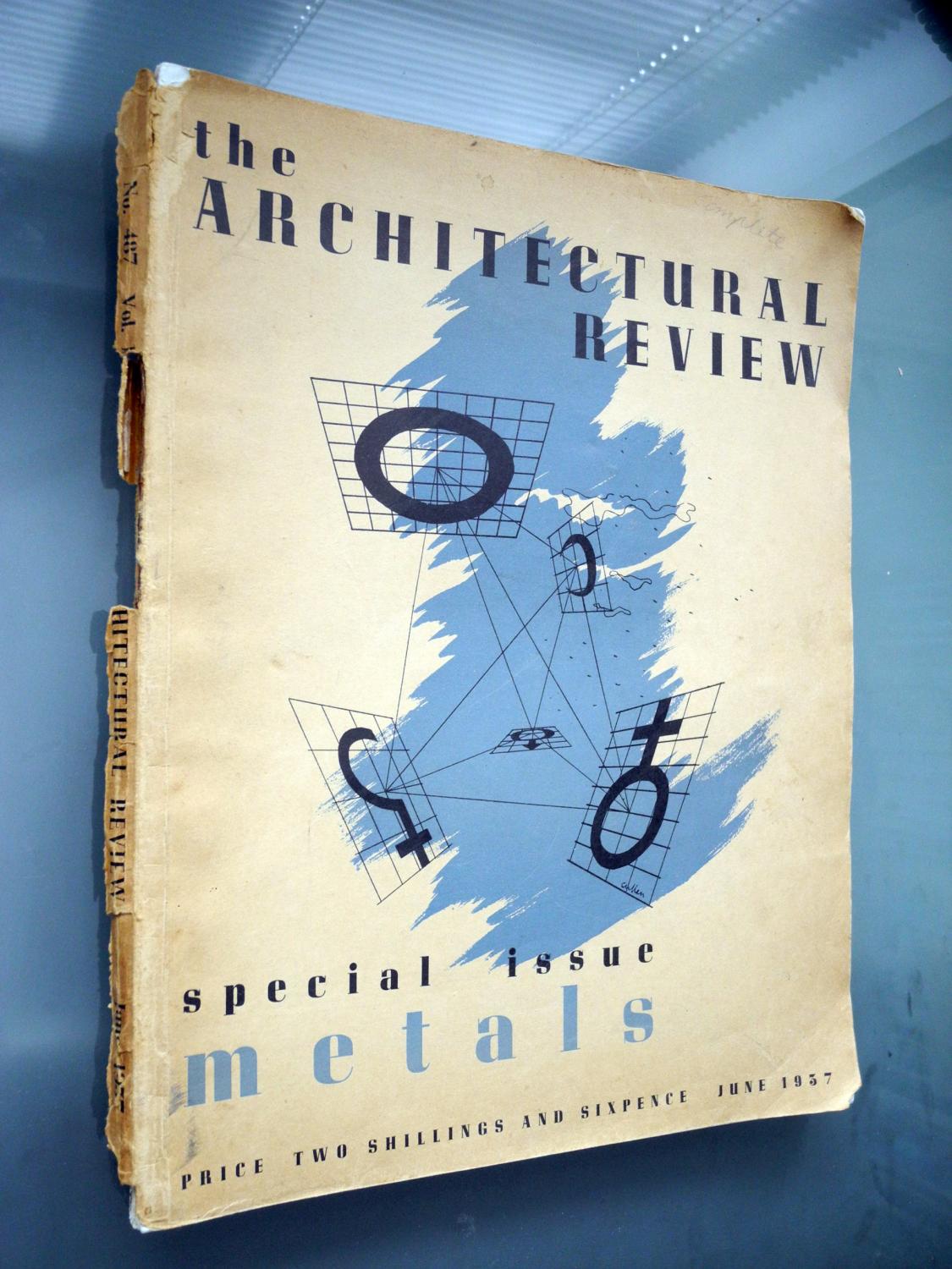The Architectural Review Magazine Volume LXXXI Number 487 June 1937 by ...