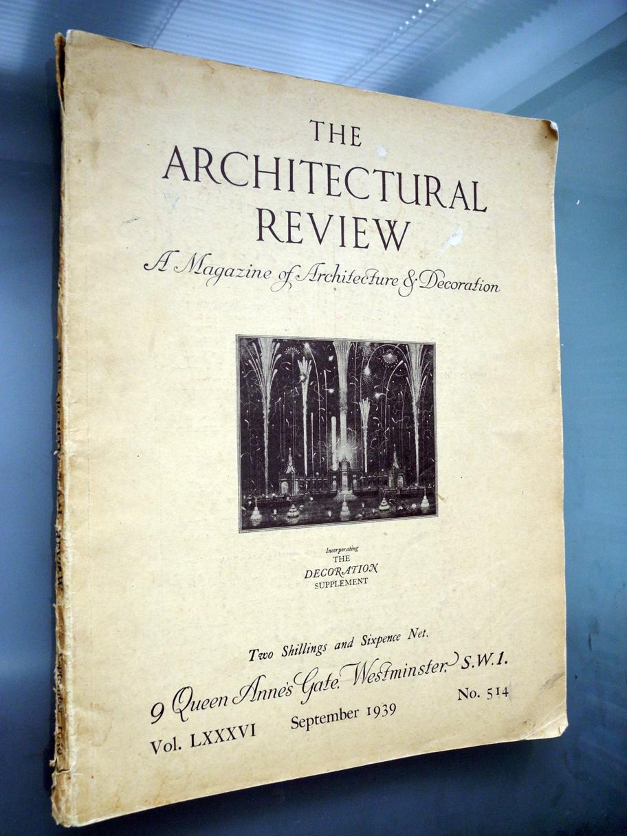 The Architectural Review Magazine Volume LXXXVI Number 514 September ...