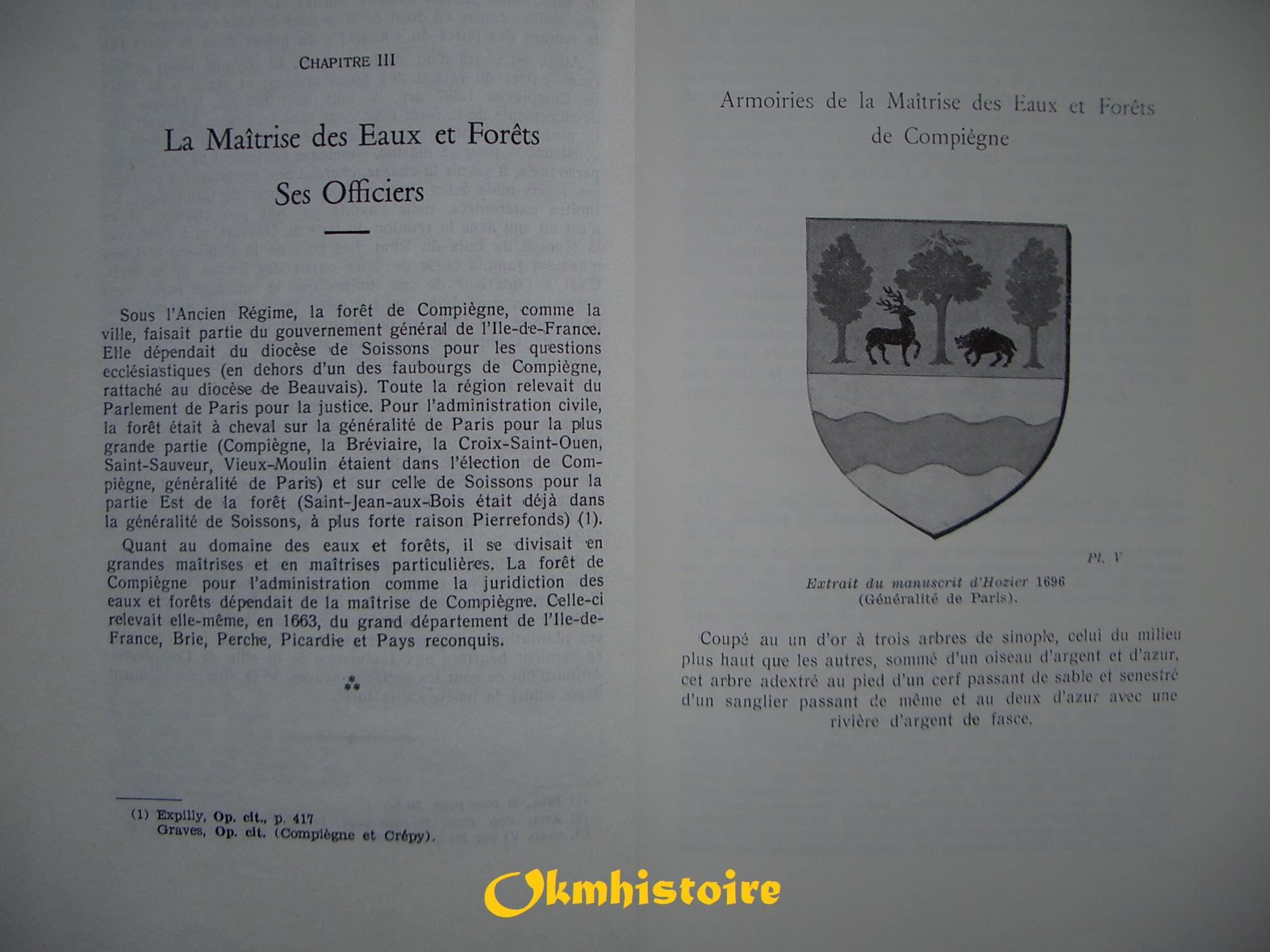 Une Forêt des Chasses Royales. LA FORÊT DE COMPIEGNE , de La ...