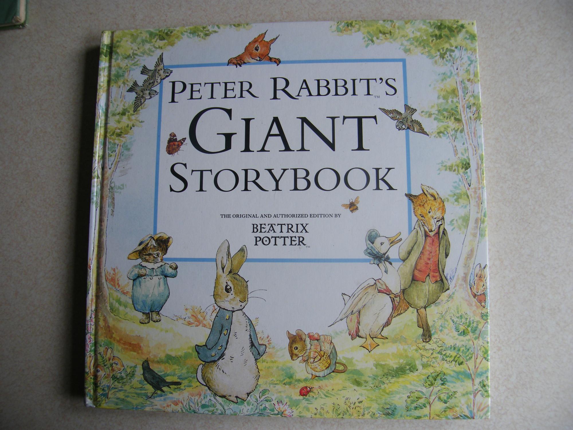 Peter Rabbit's Giant Storybook by Beatrix Potter: As New Hardcover ...