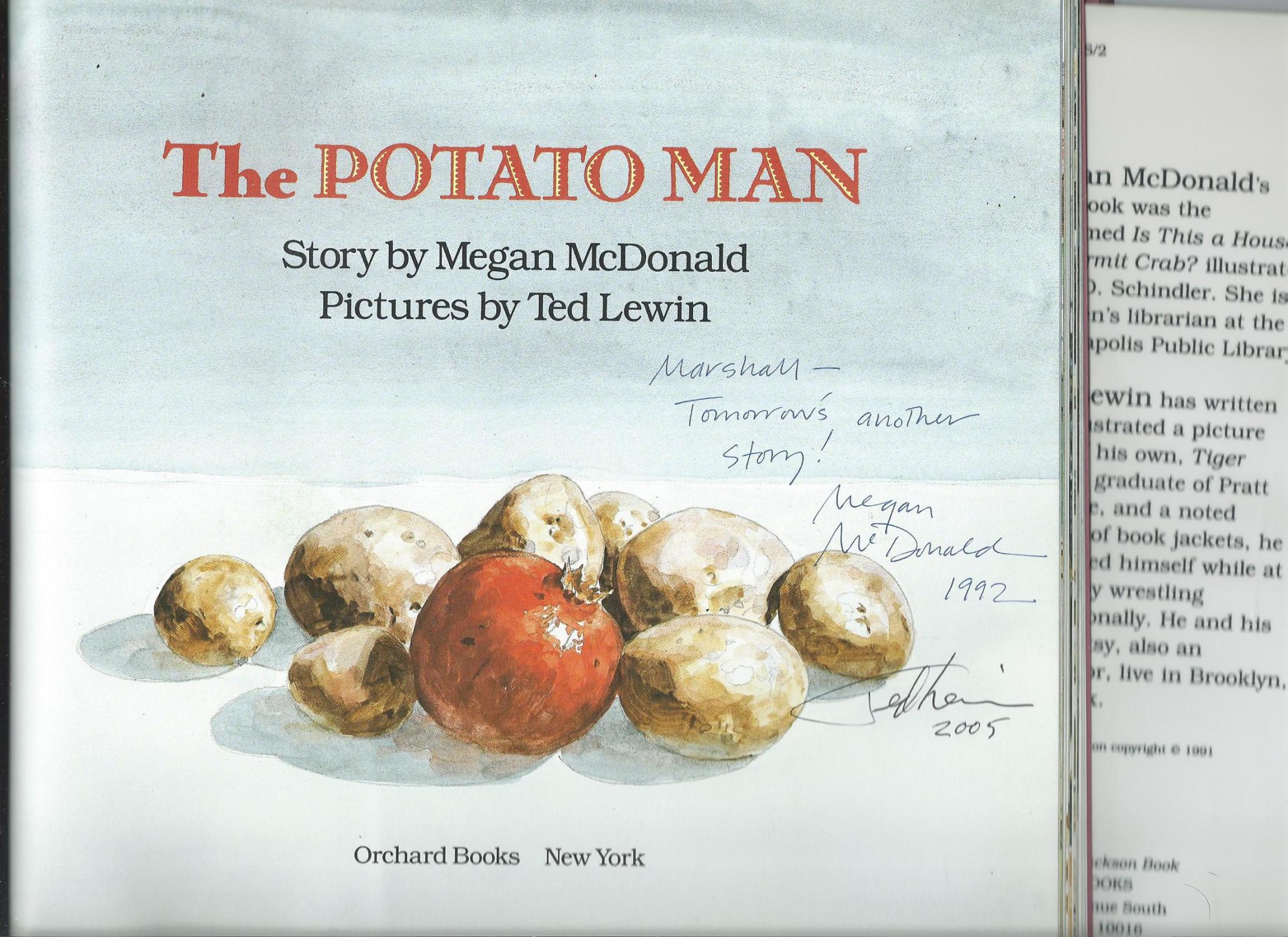 THE POTATO MAN by McDONALD, MEGAN / LEWIN, TED illust.by: Fine ...