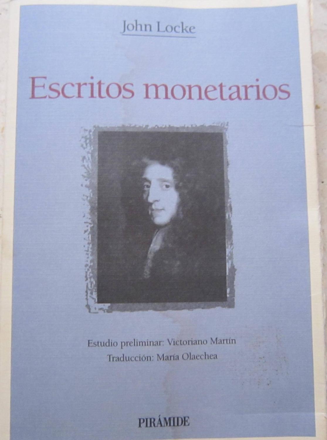 Escritos monetarios de John Locke: Regular Encuadernación de tapa ...