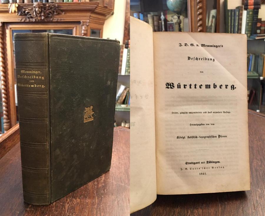 Beschreibung von Württemberg. von Memminger, [Johann Daniel Georg von ...