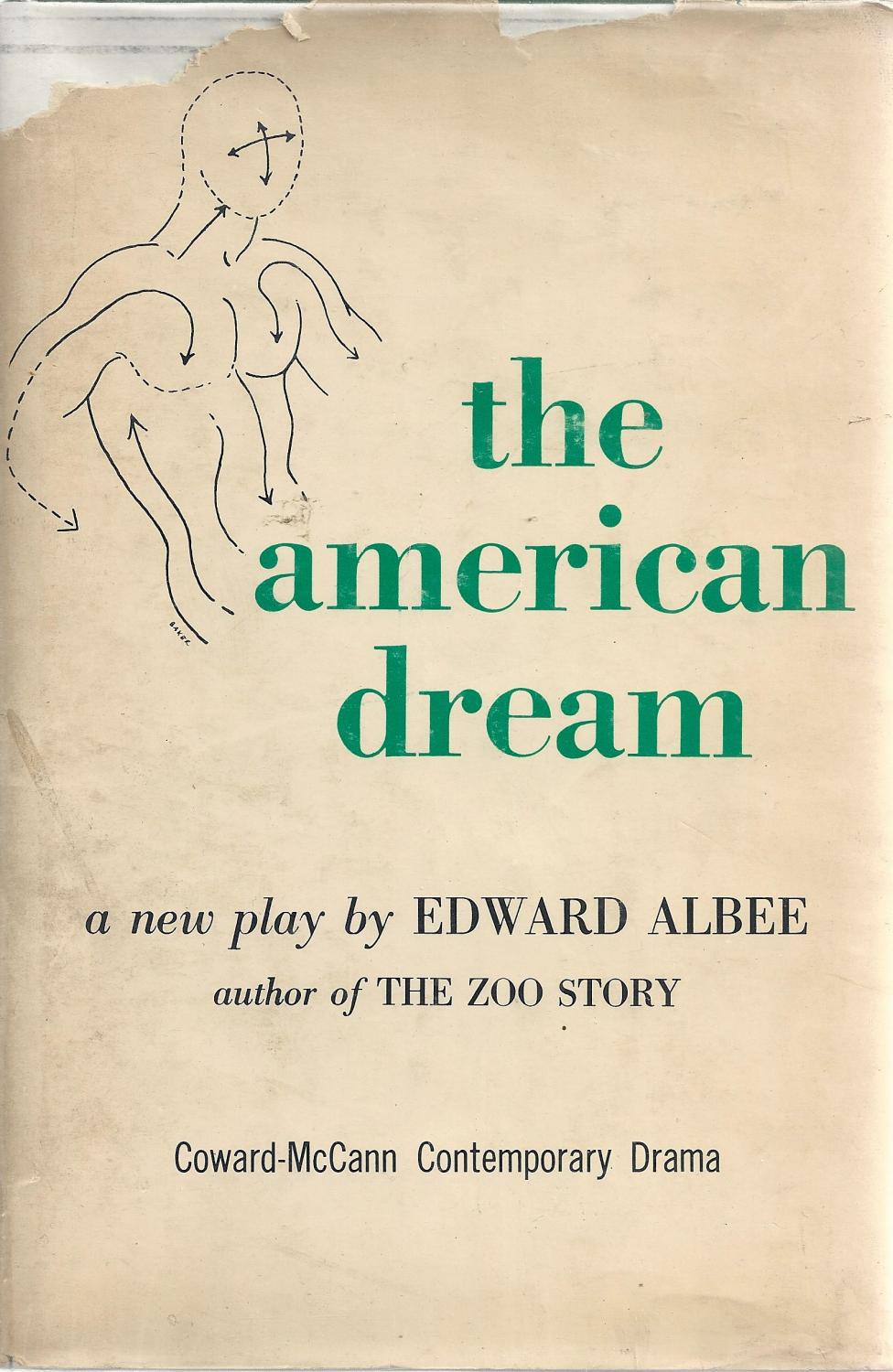 THe American Dream par Edward Albee: Very Good Hardcover (1961) 1st ...