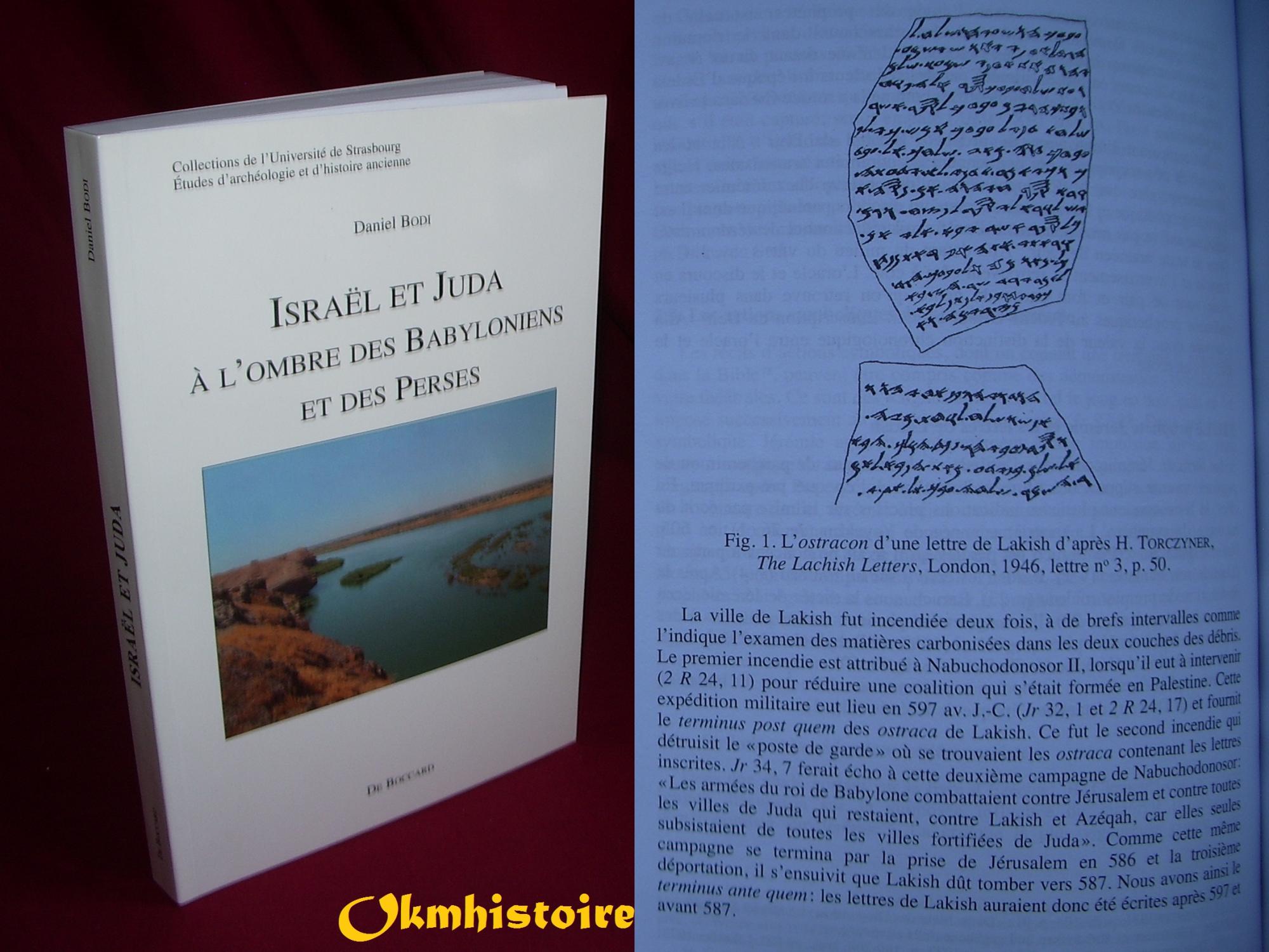 Israël et Juda. A l'ombre des Babyloniens et des Perses by BODI ...