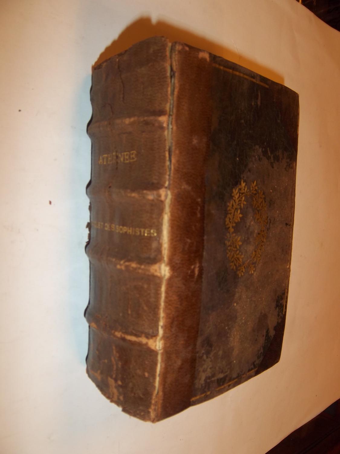 ATHENAEI DIPNOSOPHISTARUM SIVE COENAE SAPIENTUM LIBRI XV. Natale de ...