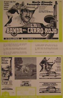 La Banda del Carro Rojo. Movie poster. (Cartel de la Película). by ...