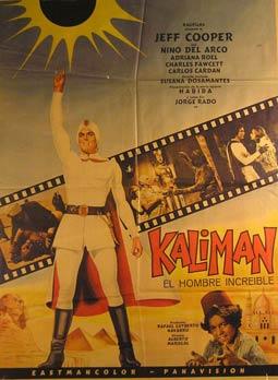 Kaliman: El Hombre Increible. Movie poster. (Cartel de la Película). by ...
