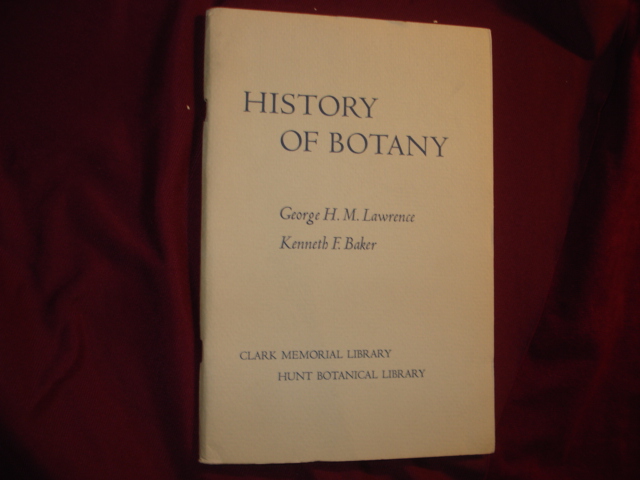 History of Botany and A Plant Pathogen Views History. by Lawrence ...