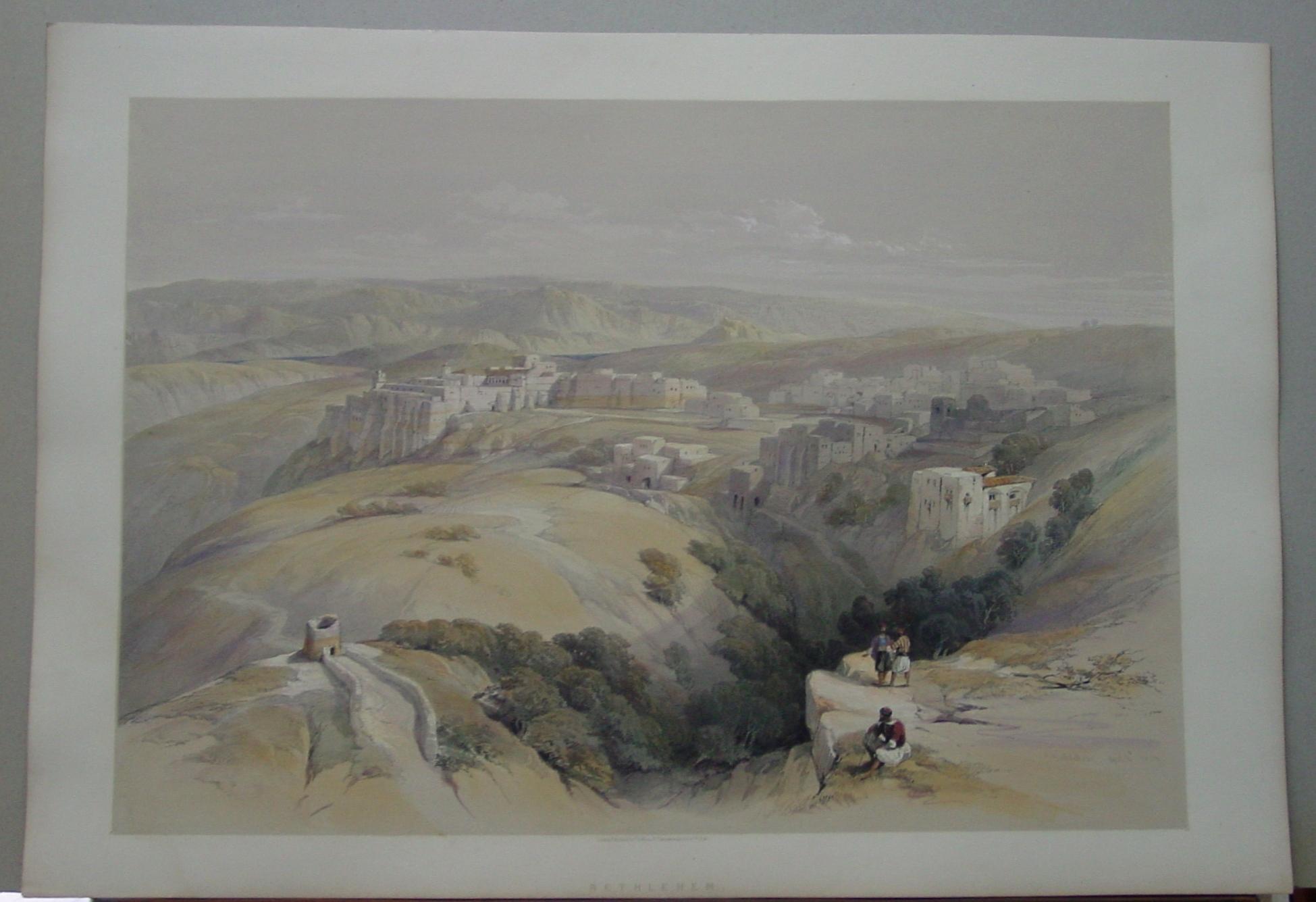 BETHLEHEM . April 6th, 1839 - DAVID ROBERTS by BETHLEHEM - DAVID ...