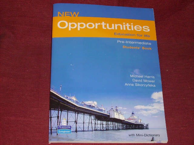 New Opportunities, Pre-Intermediate : Students Book. by Harris, Michael ...