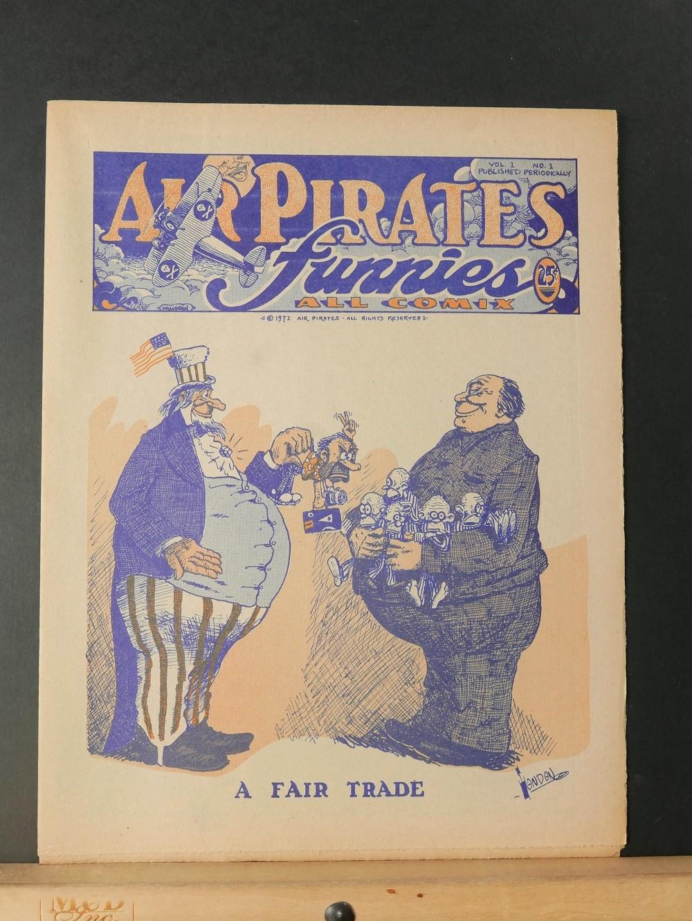 Air Pirates Funnies Vol 1 #1 (Tabloid) by ONeill, Dan and Gary Hallgren ...