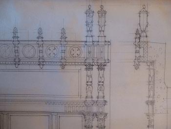 Building Plans, Elevations, Exterior Design Details, and Plaster ...