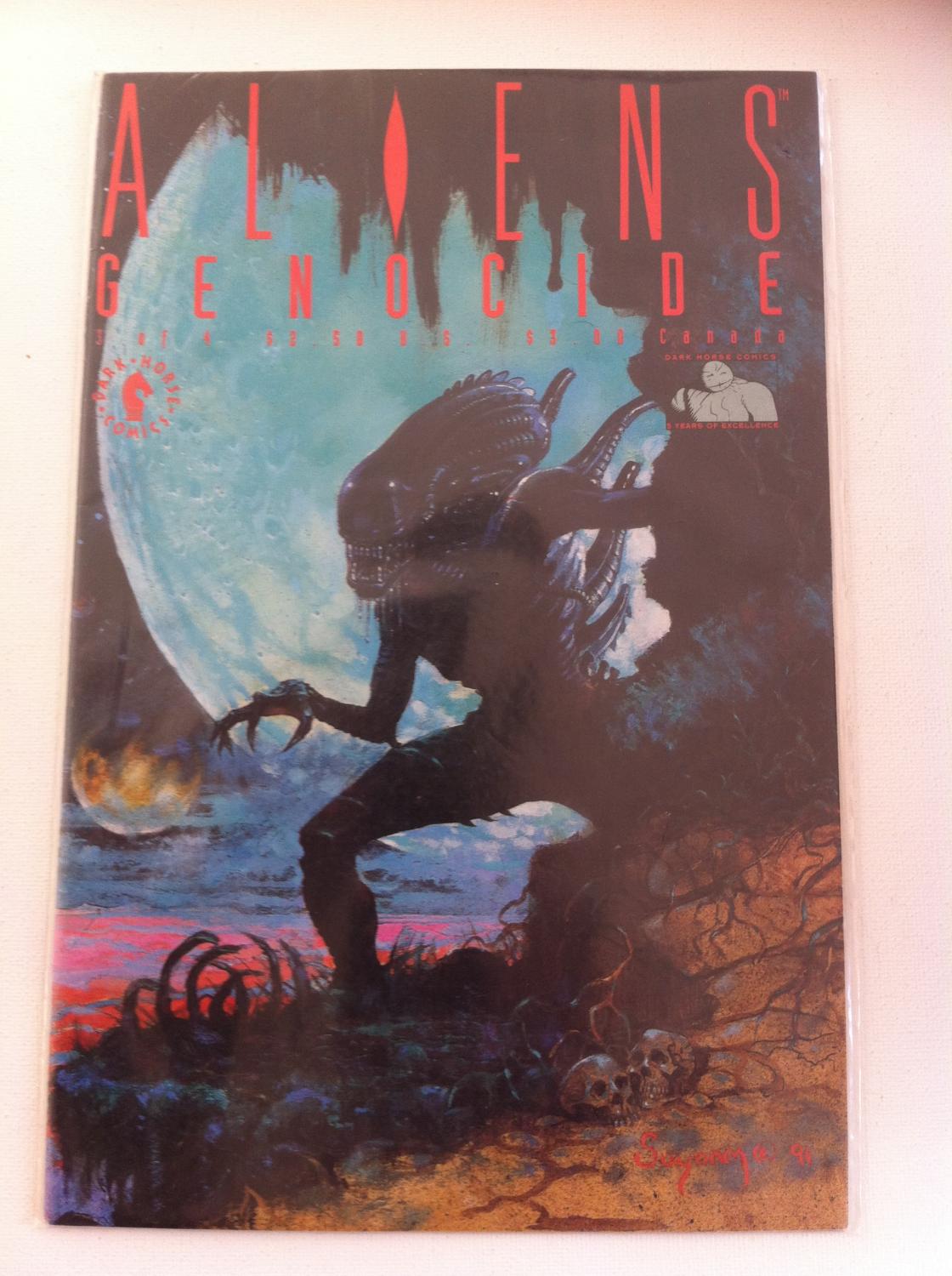 Aliens Genocide by Richardson, Mike: New Soft cover (1991) 1st Edition ...