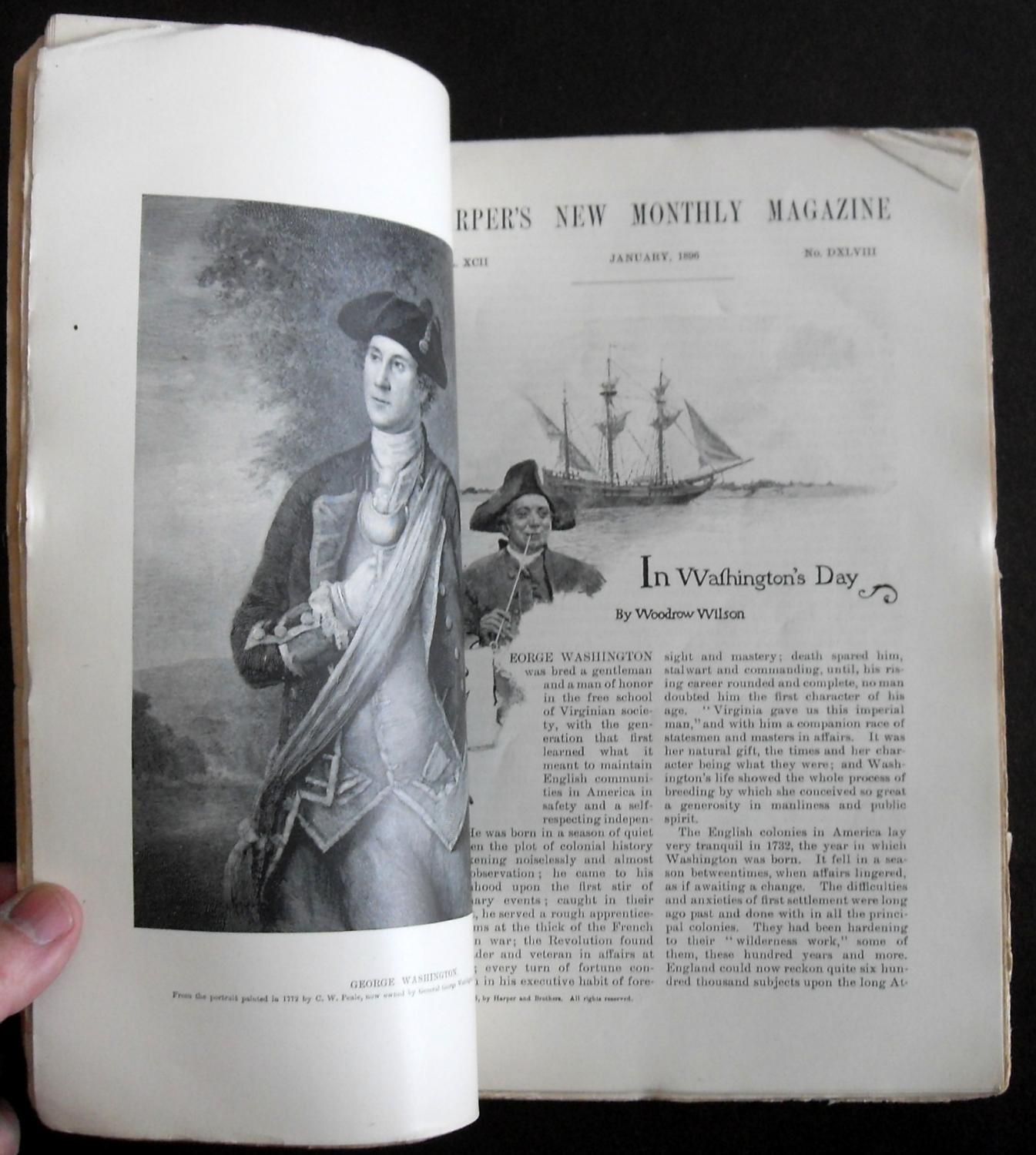 Harper's New Monthly Magazine - January 1896 #548 by Woodrow Wilson ...