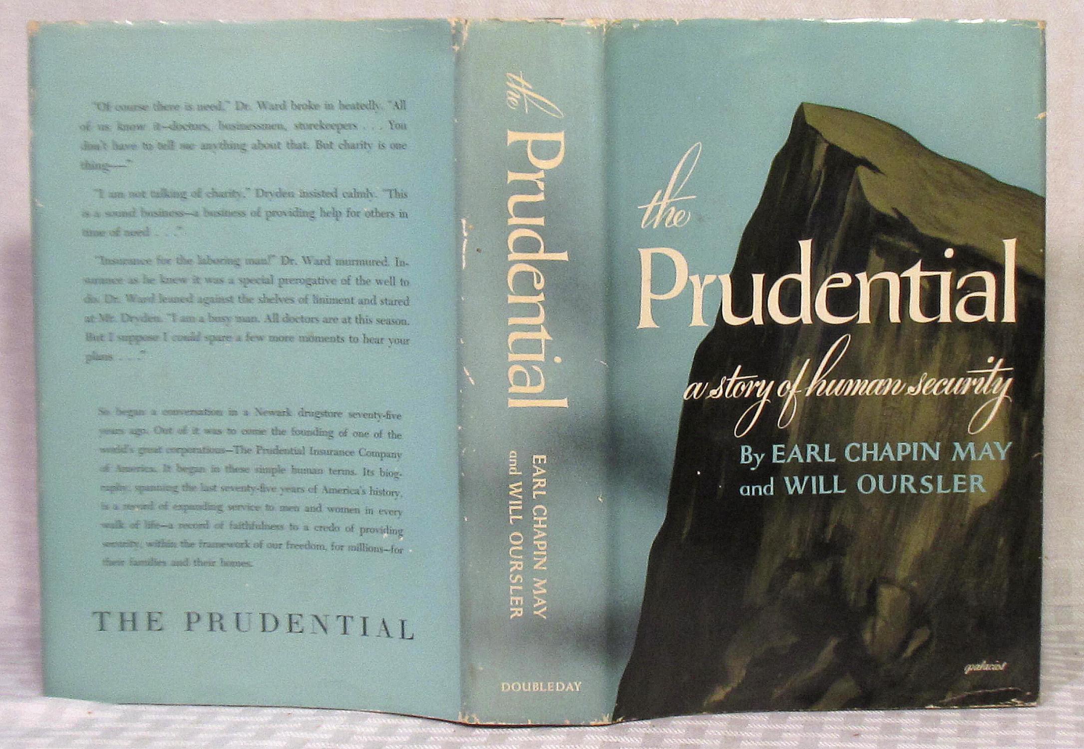 The Prudential - A Story of Human Security by Earl Chaplin May -= Will ...