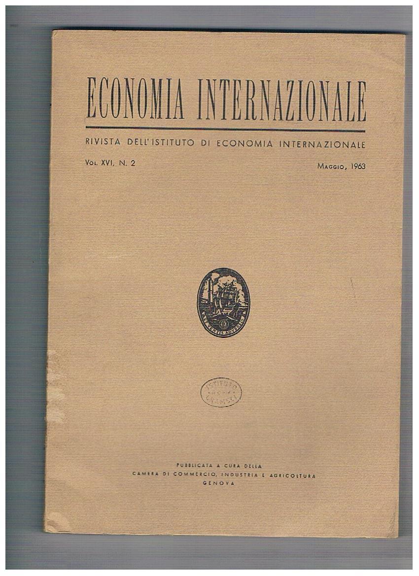 Economia Internazionale: Rivista Trimestrale Dell'Istituto Di Economia ...