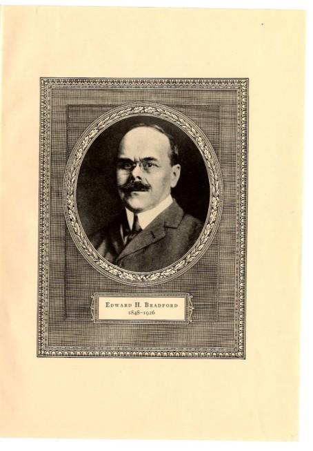 Portrait, Brustbild im Oval, Photographie, Lichtdruck von Bradford ...