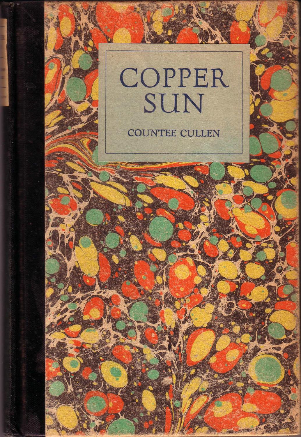 COPPER SUN. by CULLEN, Countee.: Very Good Hardcover (1927) 1st Edition ...