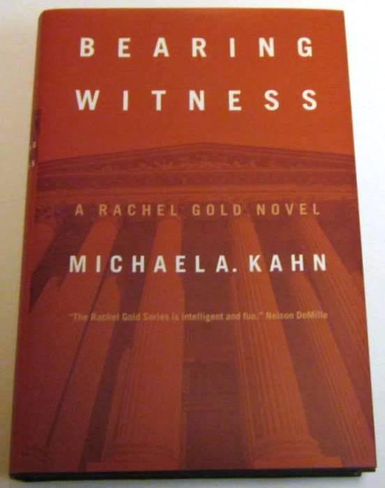 Bearing Witness (signed 1st) by Kahn, Michael: Fine Hardcover (2000 ...