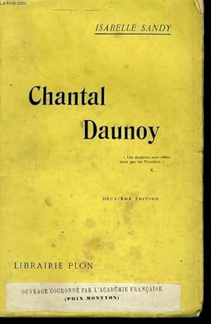 CHANTAL DAUNOY von SANDY Isabelle: bon Couverture souple | Le-Livre