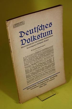 Deutsches Volkstum (Heft 5/ Mai 1925) - Monatsschrift für das deutsche ...
