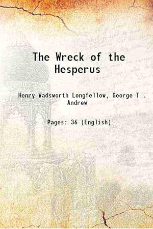 Wreck Hesperus - AbeBooks