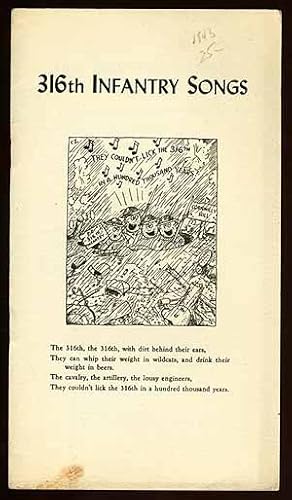 316th Infantry Songs: Near Fine Softcover (1943) | Between the Covers ...