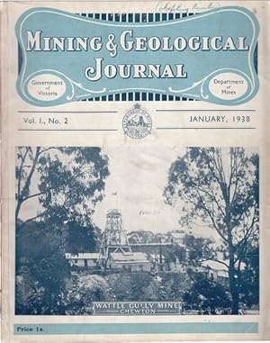 Mining and Geological Journal. Government of Victoria Department of ...