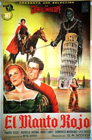 MANTO ROJO, EL - 1955Dir Giuseppe Maria ScoteseCast: FAUSTO ...