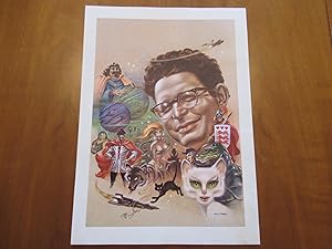 (Science Fiction Art) Proof Of Cover Painting For The Magazine Of ...