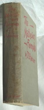 The Matheson Formula by Fletcher, J.S.: hardcover (1929) | Canford Book ...