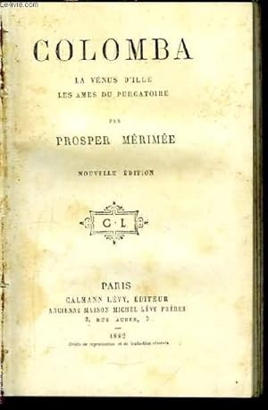 Colomba. by MERIMEE Prosper: bon Couverture souple (1882) | Le-Livre