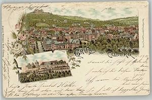 Postkarte Carte Postale Coburg x 1898: Manuscript / Paper Collectible ...
