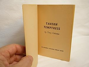 Tavern Temptress by Tony Calvano: Very Good Softcover (1967) First ...