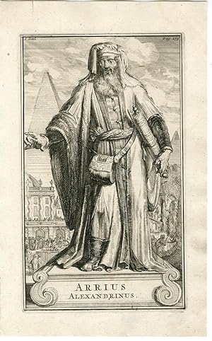 Antique Print-ARRIUS ALEXANDRINUS-ARIUS-PYRAMID-HERETICS-DE HOOGHE ...